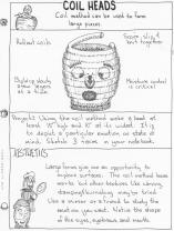 Ceramic Class Handouts - Handbuilding and General Clay